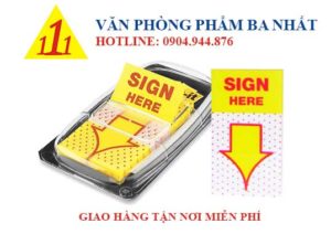 Giấy Note Trình Ký Sign Here 680-9 Cao Cấp, Giá Tốt