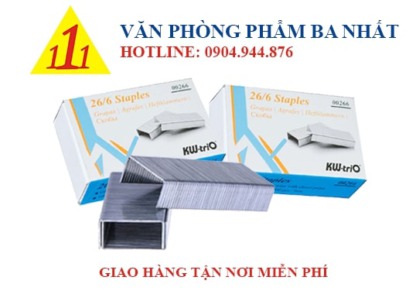 Các loại ghim bấm phổ biến trong văn phòng phẩm hiện nay