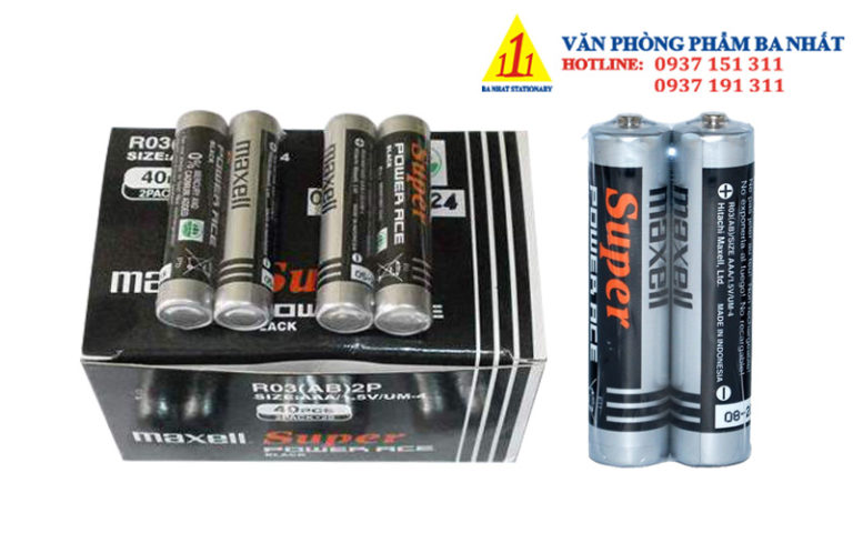 Pin 3A Maxell chính hãng