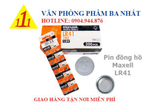 Pin đồng hồ LR41 Maxell chính hãng