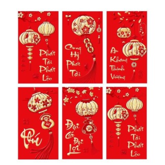 99+ Mẫu bao lì xì doanh nghiệp đẹp, thiết kế theo yêu cầu